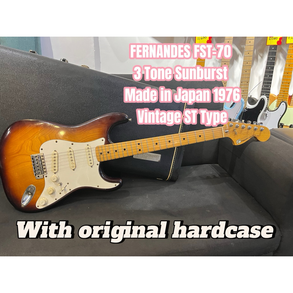 Fernandes Fst-70 1976 stratocaster | Shopee Philippines