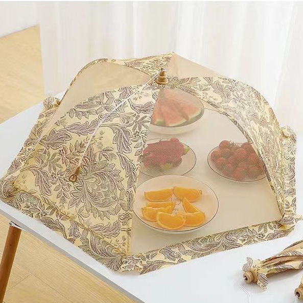 Kitchen Collapsible Pop Up Lace Food Cover Foldable Pop Up Food Net ...