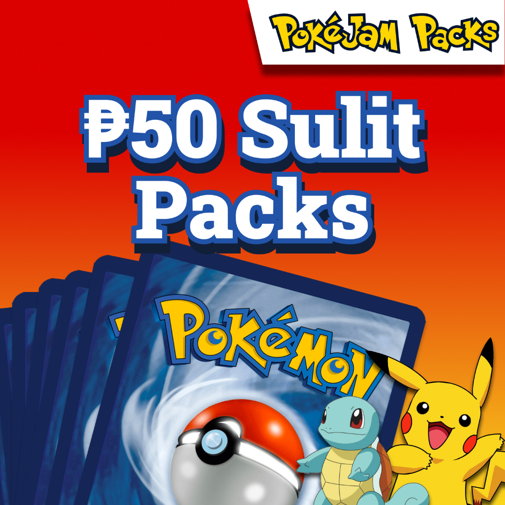 Sulit Packs - No Repeat Holos, Reverse, Trainers Original Pokemon Cards ...