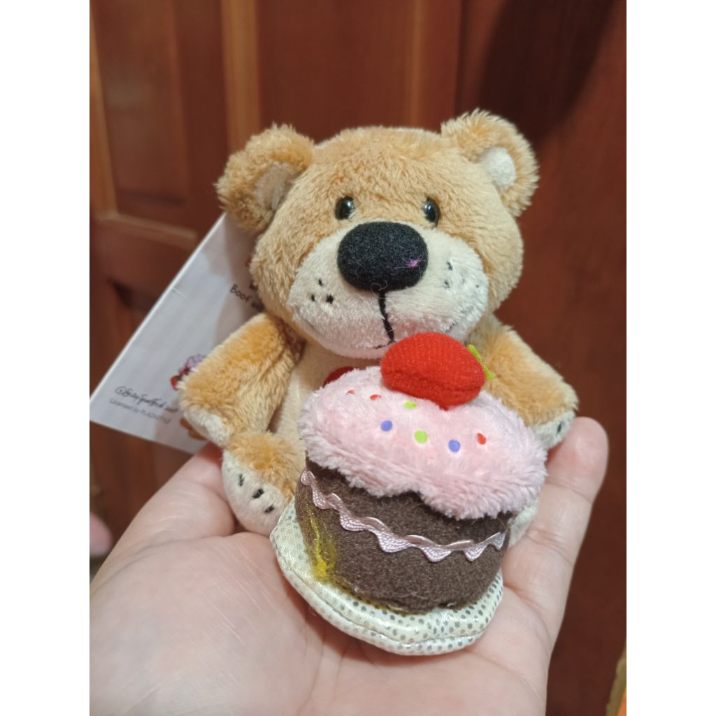 Boof bear from Suzy's Zoo (pull the cake & vibrate) stuffed toy ...
