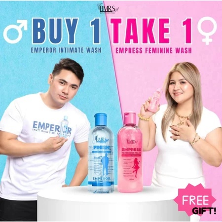BMRS Combo Fresh All Day Emperor Masculine Wash For Men 150ml and ...
