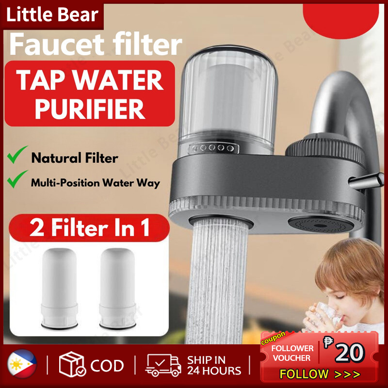 Water Purifier Kitchen Faucet Washable Ceramic Rust Bacteria Removal ...