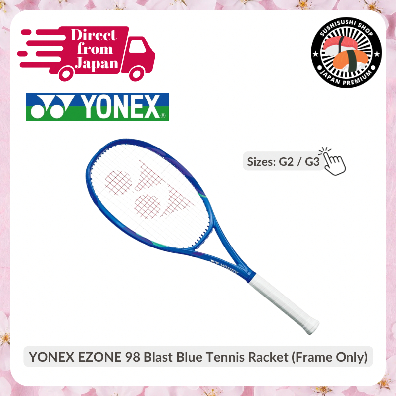 [YONEX] Ezone 98 Tennis Racket Frame (Blast Blue) – For All Levels G2 ...