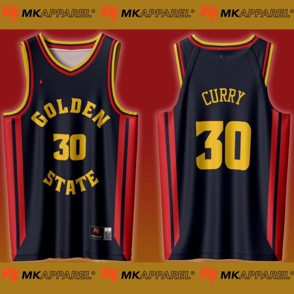 GSW Concept Jersey Upper – Made to Order, Full Sublimation ...