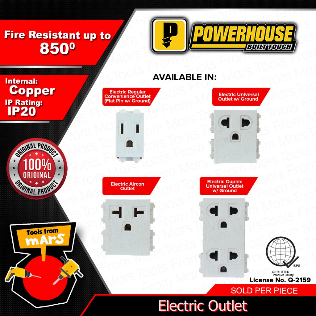 Powerhouse (250V, 16A/20A) Regular Convenience/Universal/Aircon/Duplex ...