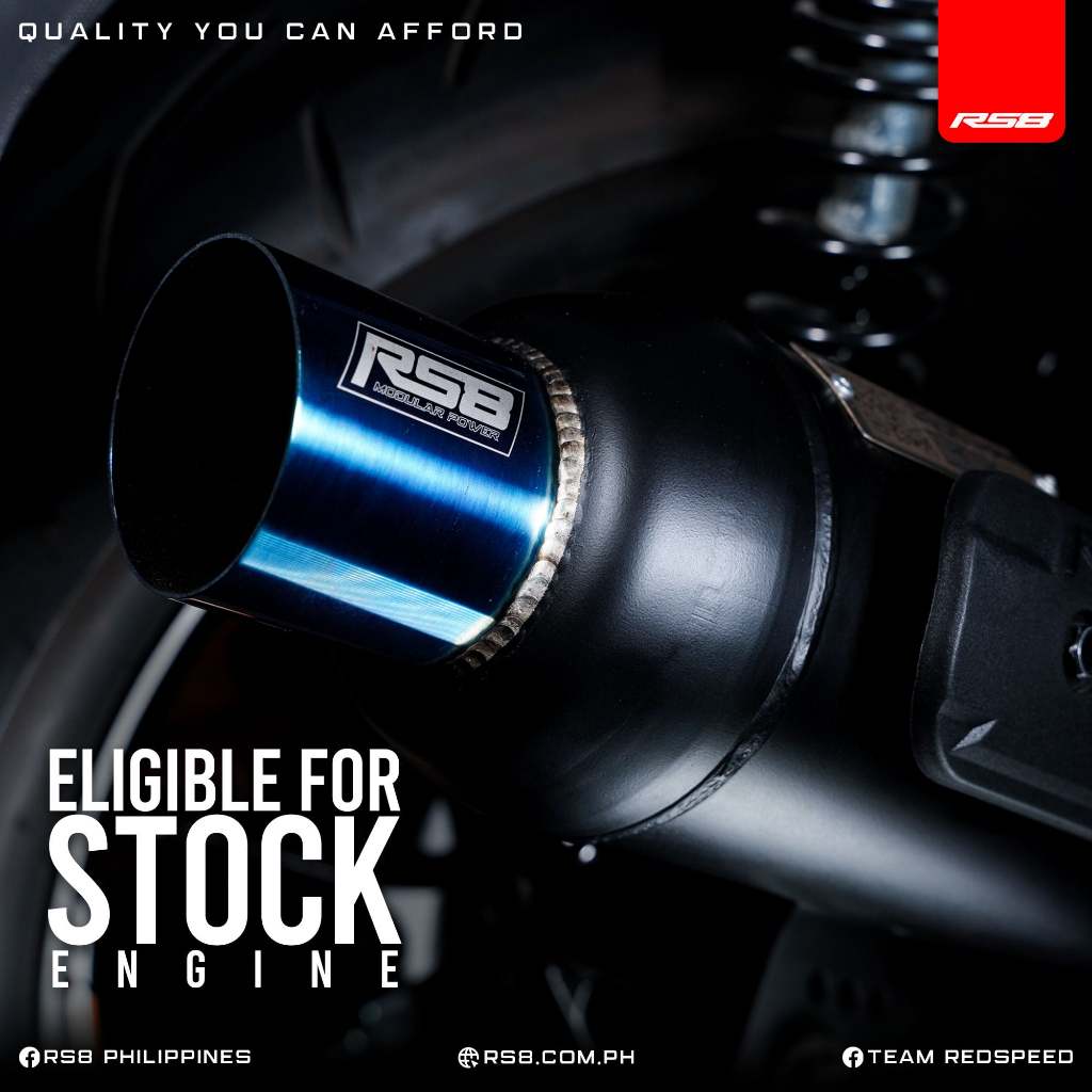 RS8 REDLAK MODULAR POWER 155C TO 185CC NMAX/AEROX V2 | Shopee Philippines