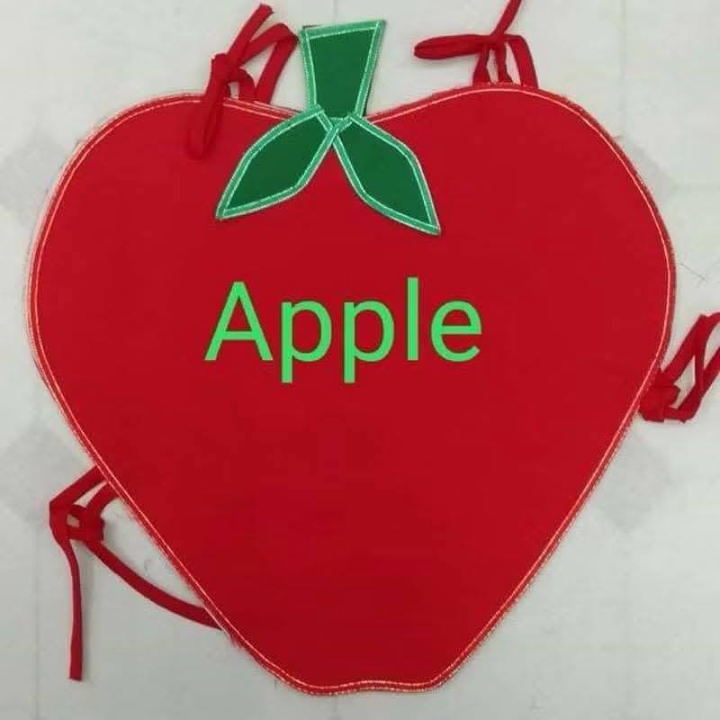 Nutrition Month Apple / Mansanas Cosplay Costume For Kids School Events ...