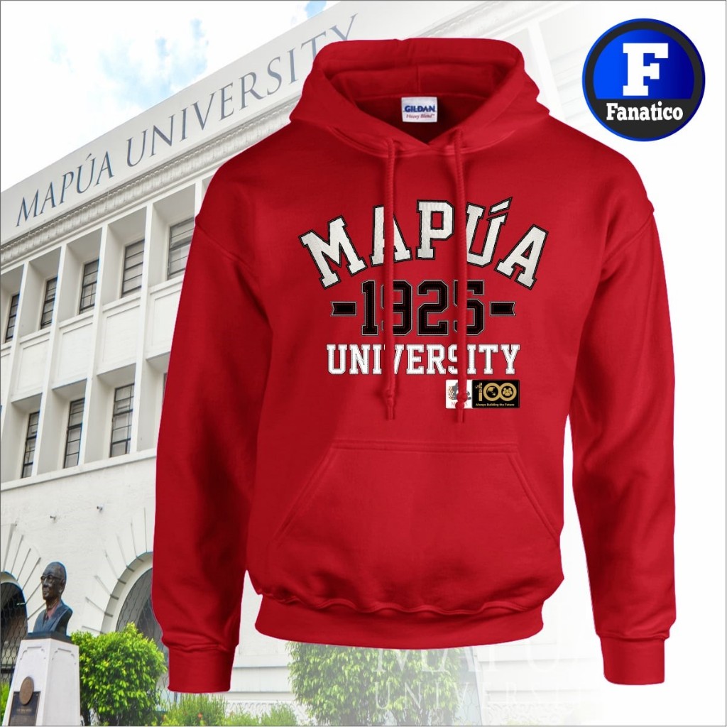 GILDAN Brand Mapua Centennial Souvenir Hoodie Jacket Mapua Cardinal ...