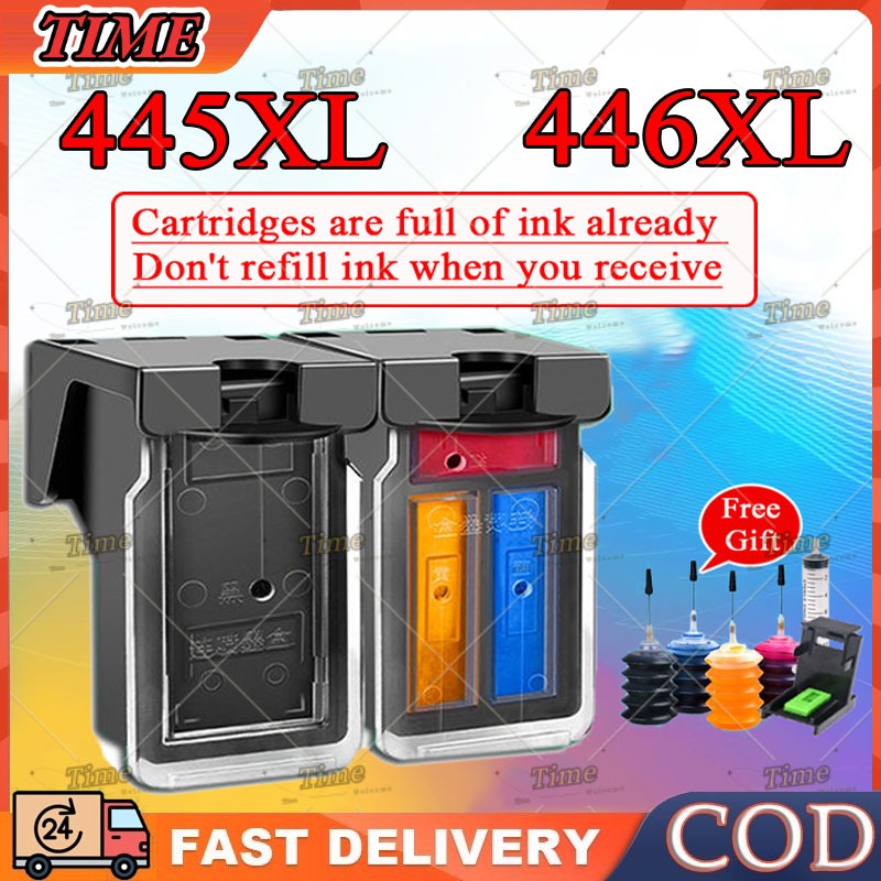 Canon PG 445 446 ink PG445XL CL446XL refillable ink cartridge for ...