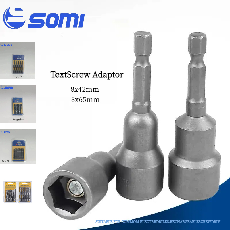 Somi/Sunrise Magnetic Nut Tex Screw Adaptor (Per Pack) | Shopee Philippines
