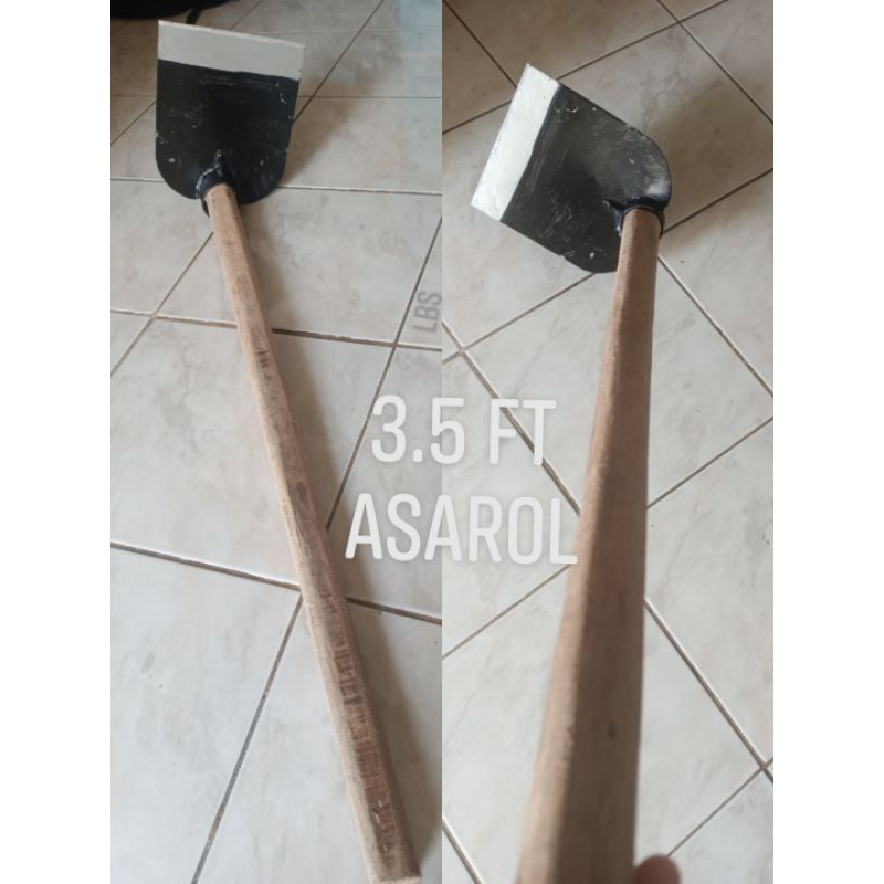 Garden Hoe Asarol With Handle (3.5 ft) | Shopee Philippines