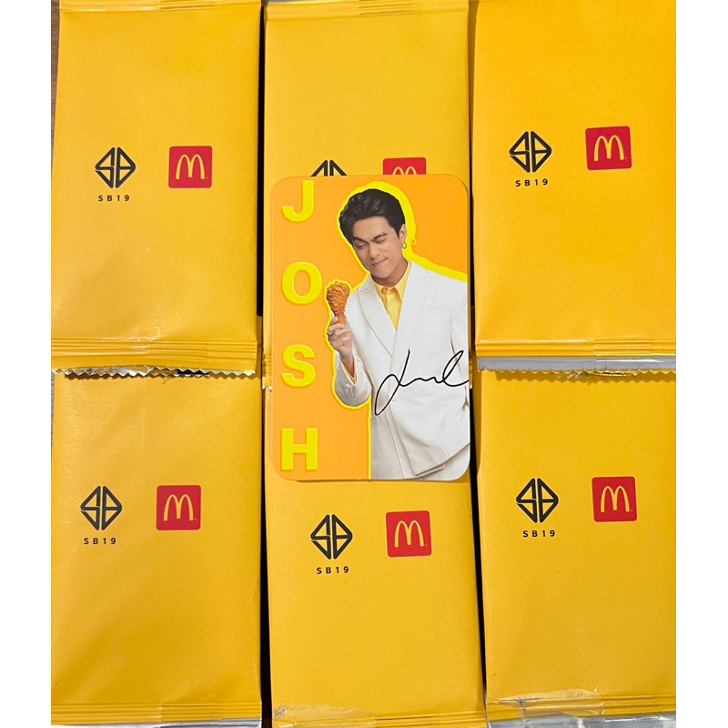 [OFFICIAL] SB19 x Mcdo Limited Edition Photocards | Shopee Philippines