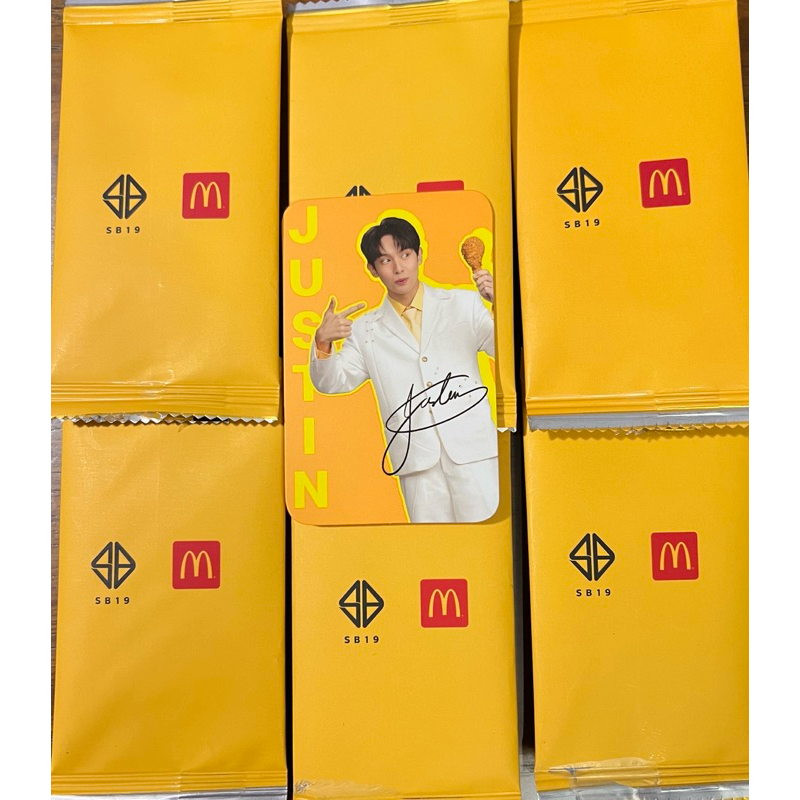 [OFFICIAL] SB19 x Mcdo Limited Edition Photocards | Shopee Philippines