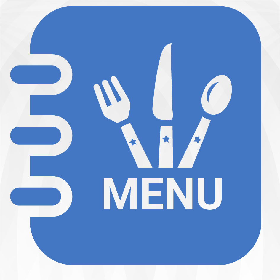 Food menus/ one sided and back to back/ customized -free lay out ...