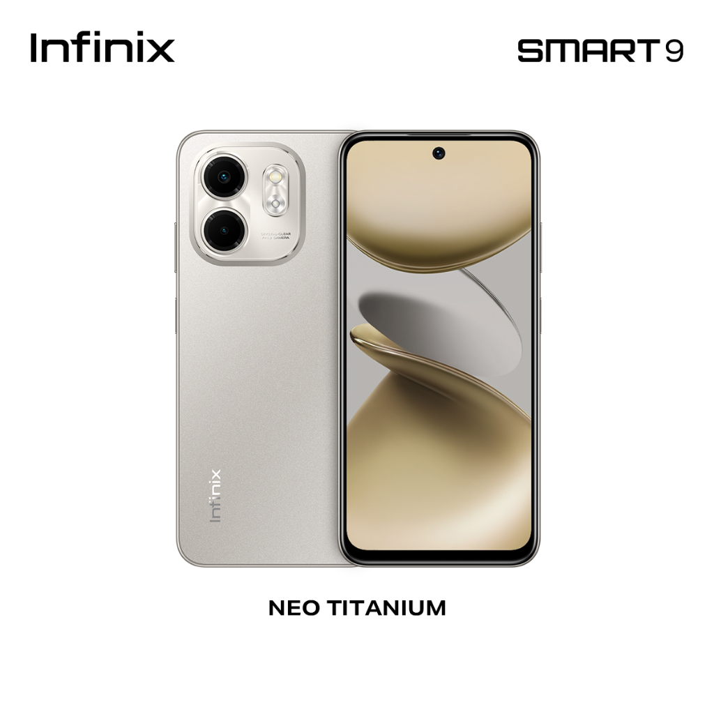 Infinix Smart 9, 128GB+6GB（3GB+3GB) MTK G81, 120Hz Display, (1 year ...