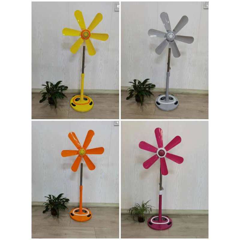 LX-990 6 Blades Cute design Stand Fan With 20" Platic blades Family ...