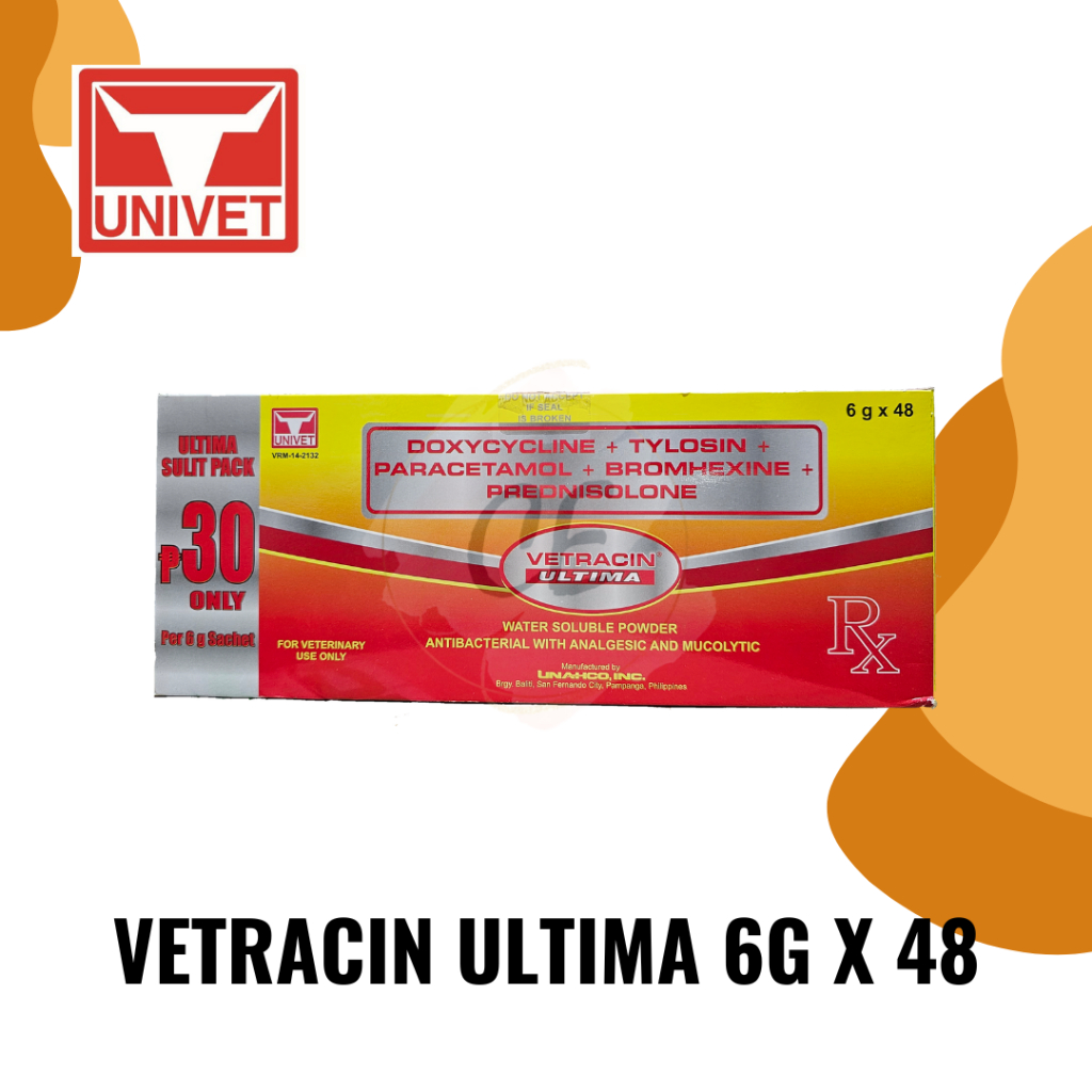 VETRACIN ULTIMA Soluble Powder Box 6g x 48 | Shopee Philippines