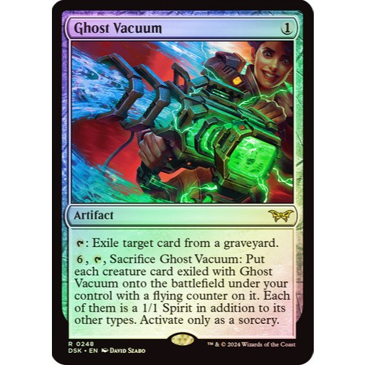 Magic: The Gathering | Ghost Vacuum (Foil) | Duskmourn: House of Horror ...