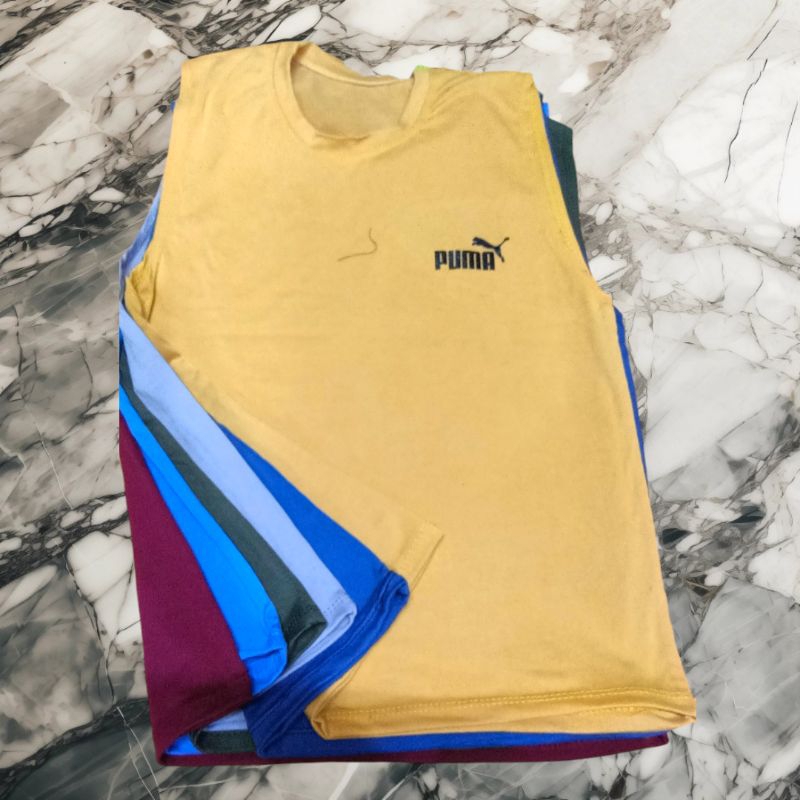 3 PCS BOY KIDS LOOSE PLAIN MUSCLE SANDO FIT /7 TO 10 YEAR OLD/ 11 TO 14 ...