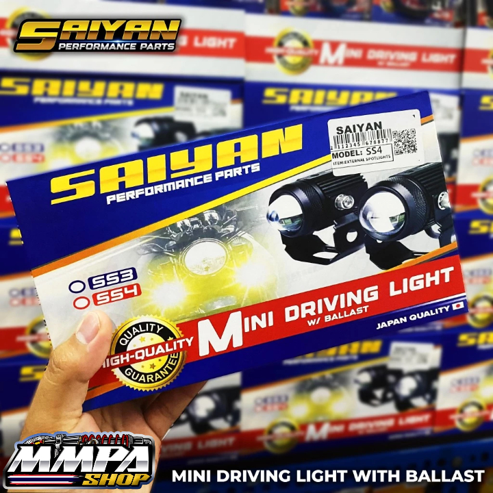 🇯🇵 SAIYAN MINI DRIVING LIGHT | Shopee Philippines
