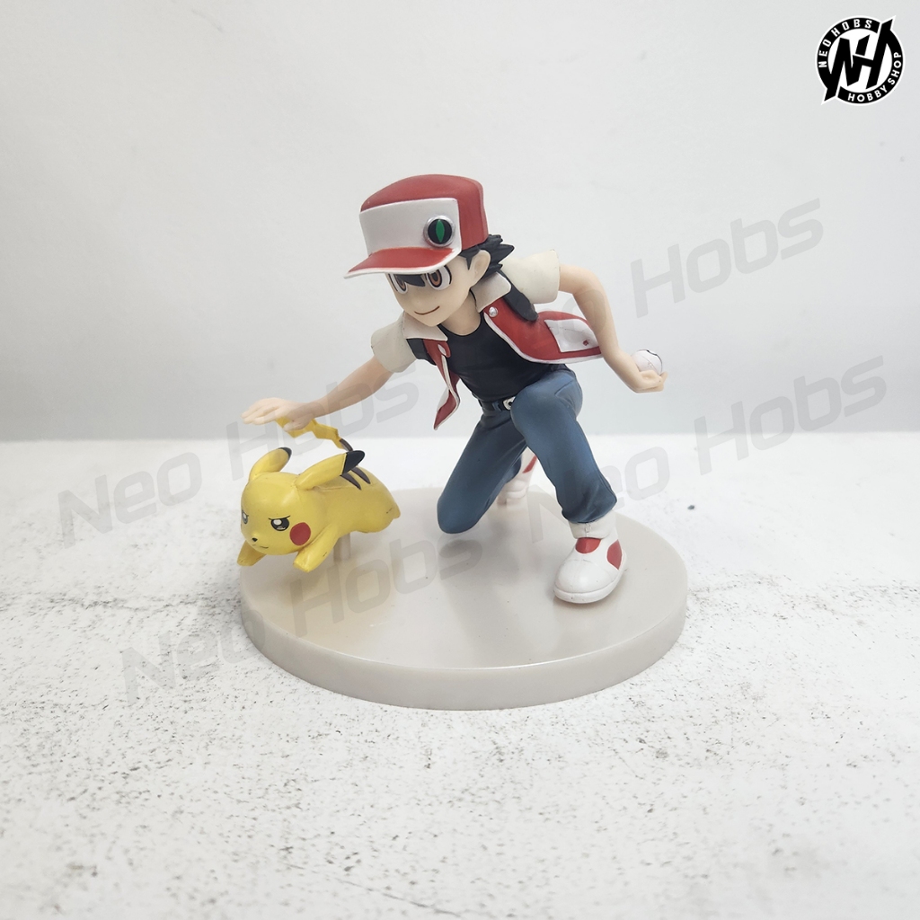 Kotobukiya KO Pokemon Red & Pikachu Poke Center Limited | Shopee Philippines