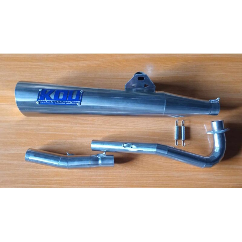 Power Pipe FULL SET tri-cut for WAVE 125 (tip 51mm) | Shopee Philippines