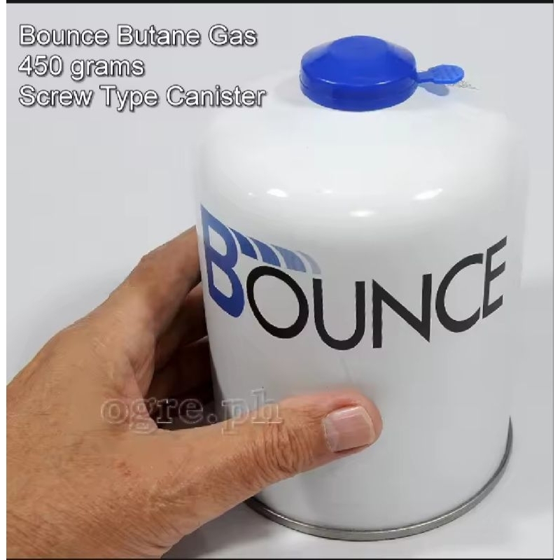 Bounce Camping Butane Gas 450g Screw Type Canister | Shopee Philippines