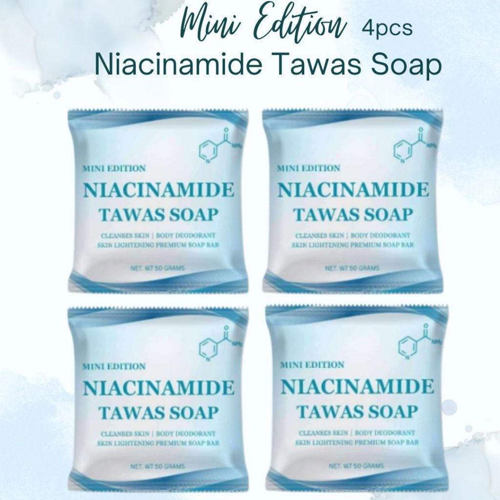 Buy 4pcs Formulove Niacinamide Tawas Soap 50g (Mini Edition) | Shopee ...