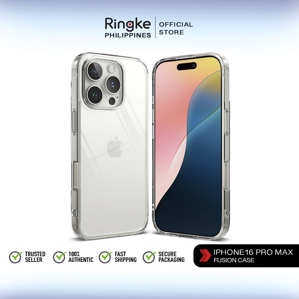 Ringke Fusion Case for Apple iPhone 16 Pro Max | Shopee Philippines