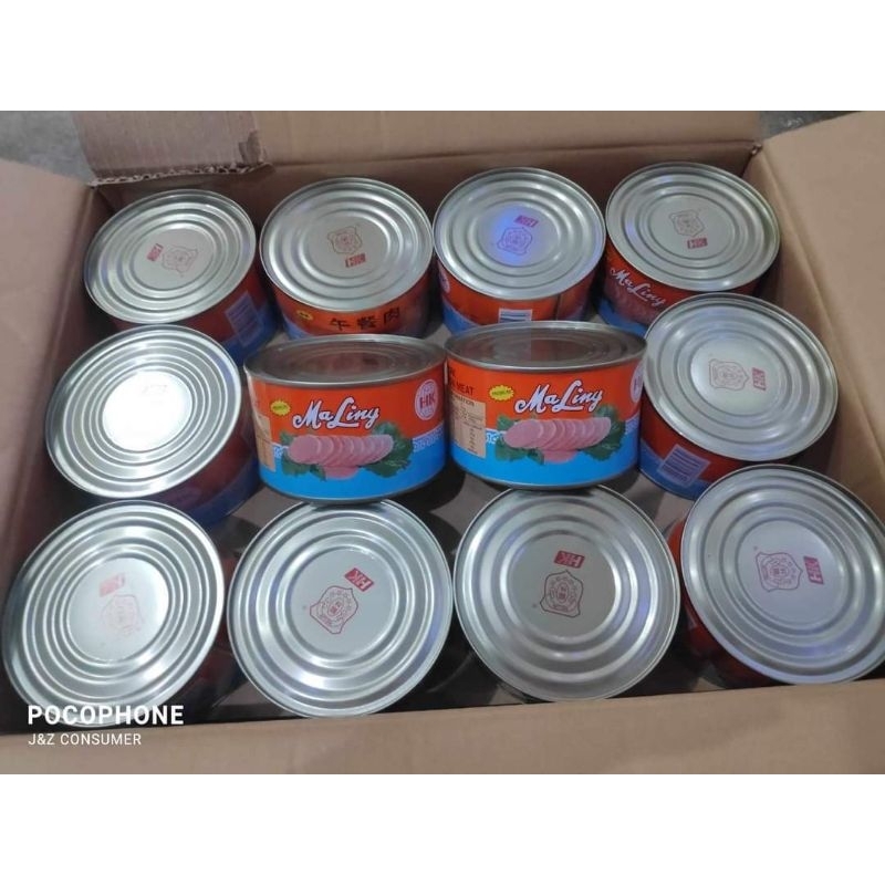 HK BRAND LUNCHEON MEAT 24pcs 397 grams | Shopee Philippines