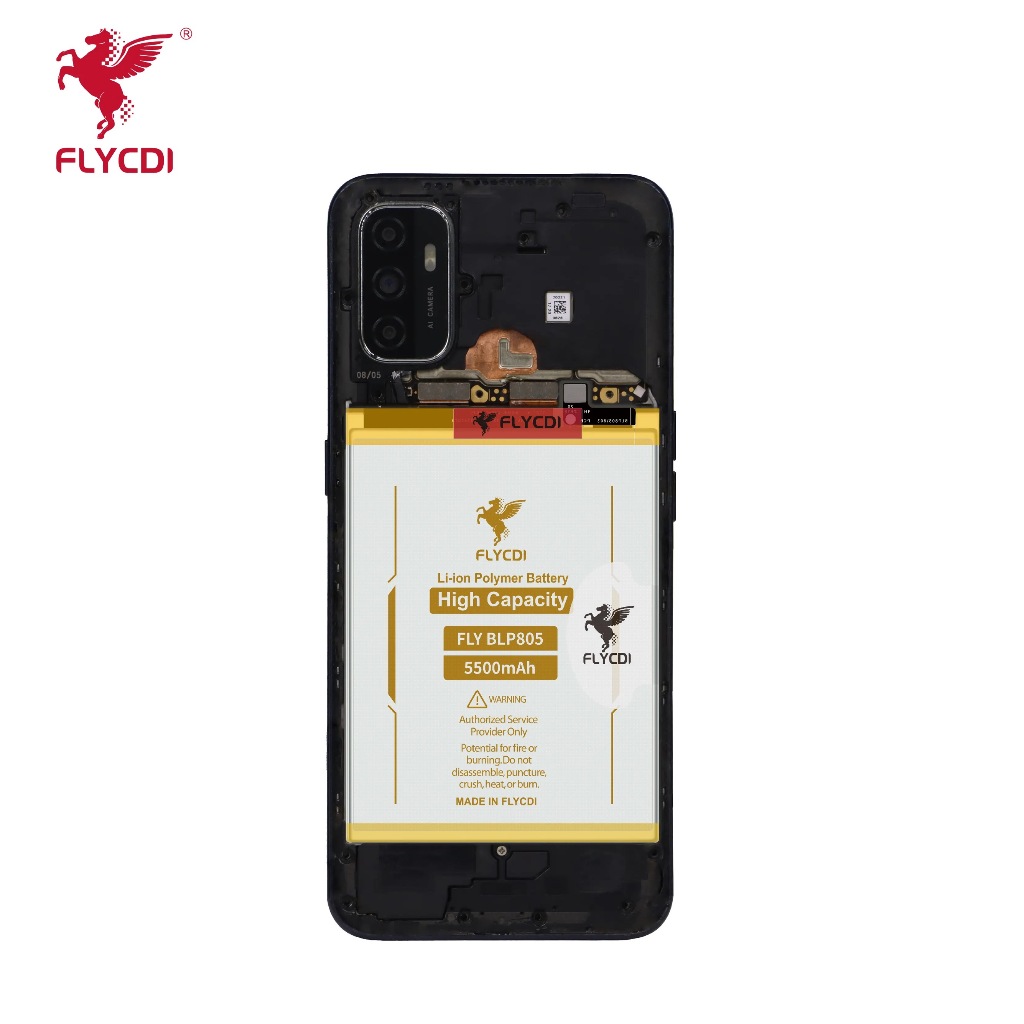 Original FLYCDI Oppo F7 / A3 Model: BLP661 Battery Replacement 100% ...
