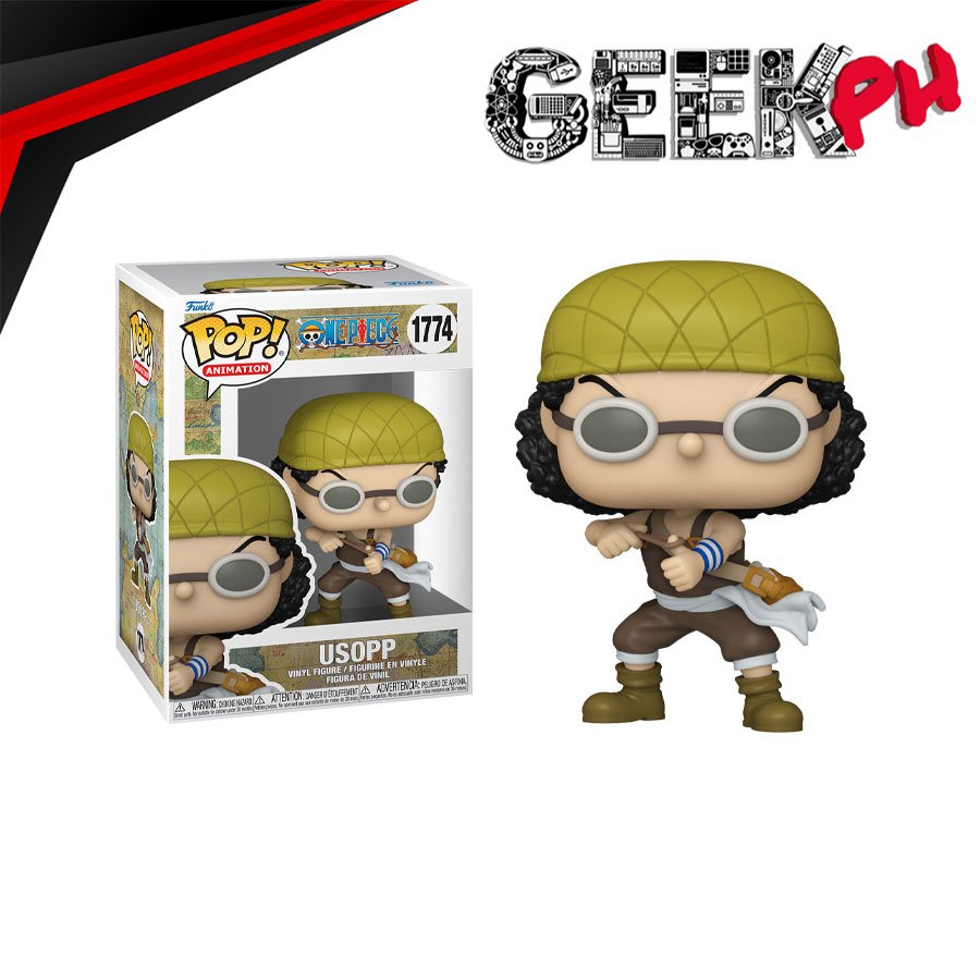 Funko Pop! Animation: One Piece - Usopp with Rubber Band sold by Geek ...