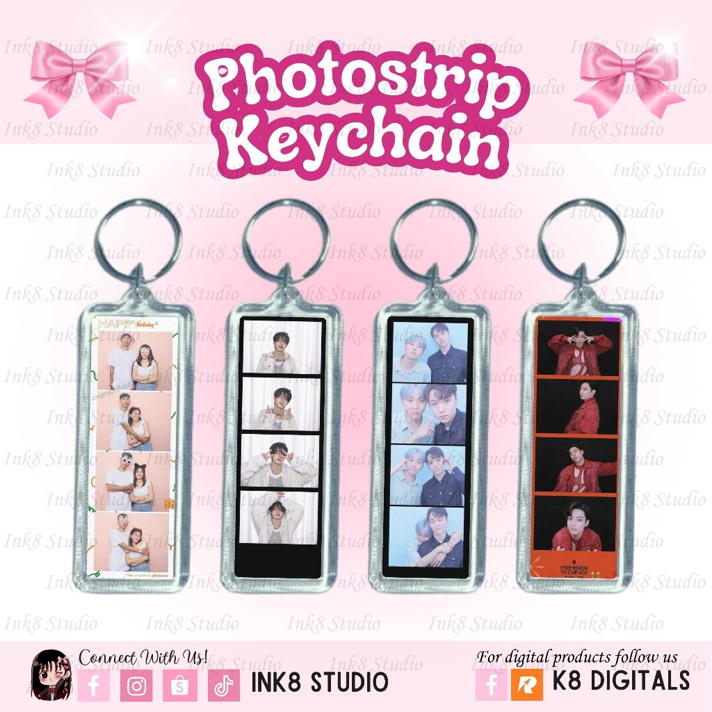 INK8 | Photofilm strips Keychain Mini Size | Shopee Philippines
