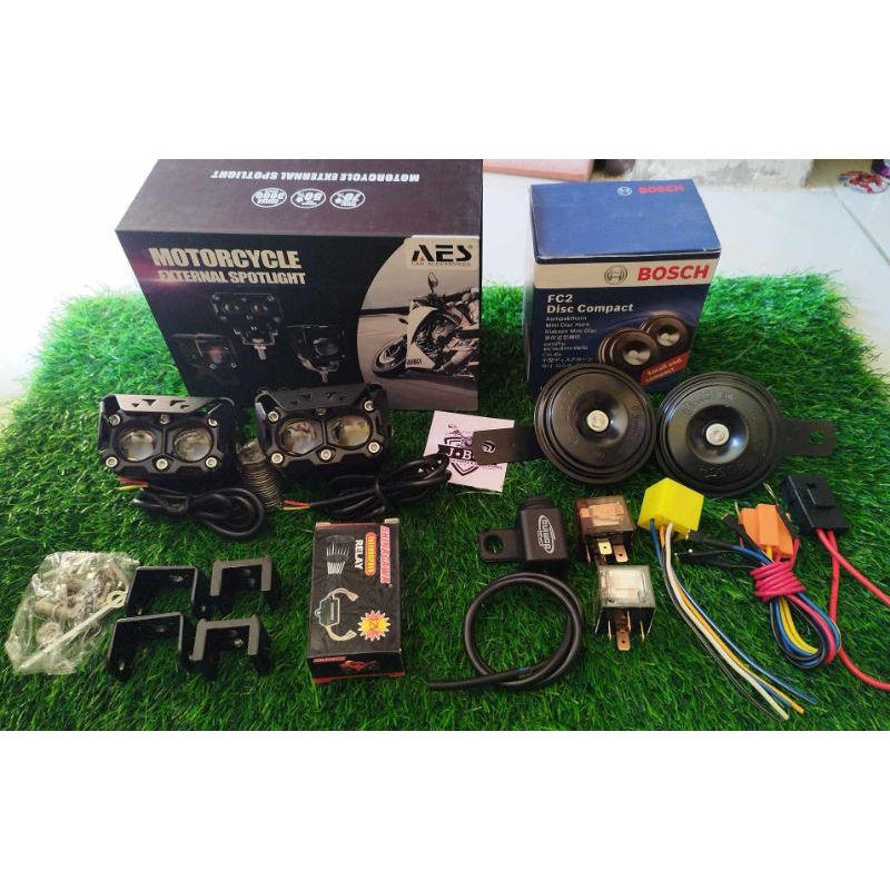 AES V9 80 WATSS SET WITH PIAA HORN EC6 BOSCH EVOLUTION BOSCH FC2 | Shopee Philippines