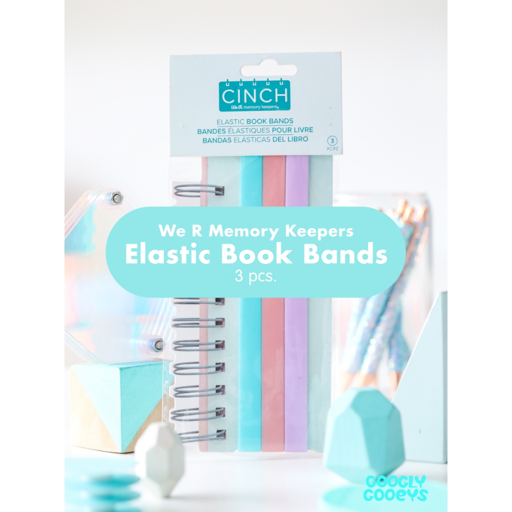 We R Memory Keepers Cinch Elastic Book Bands (3 pcs / pack) | Shopee ...