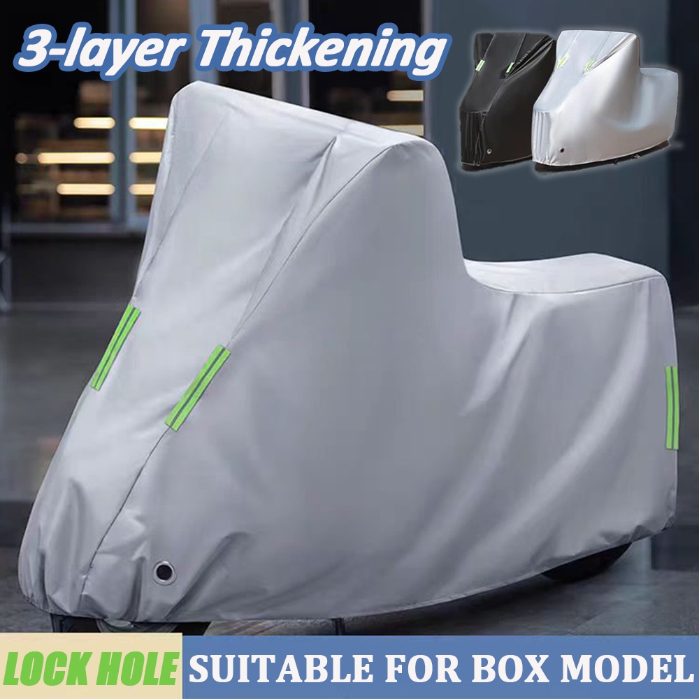Motorcycle Cover Universal Motor Cover 3Layer Selimut Motorbike Cover ...