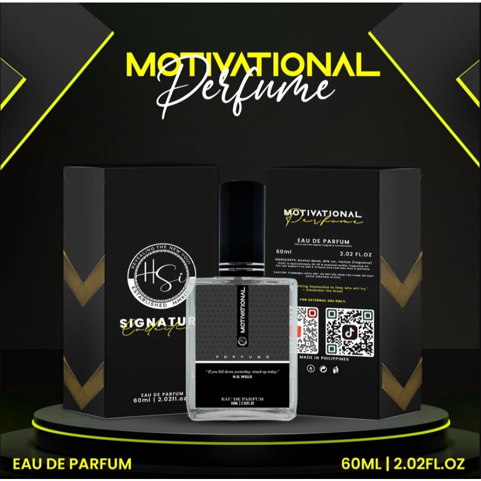 Motivational Perfume Eclat 60ML by HSI Scents Collection Oil Based ...