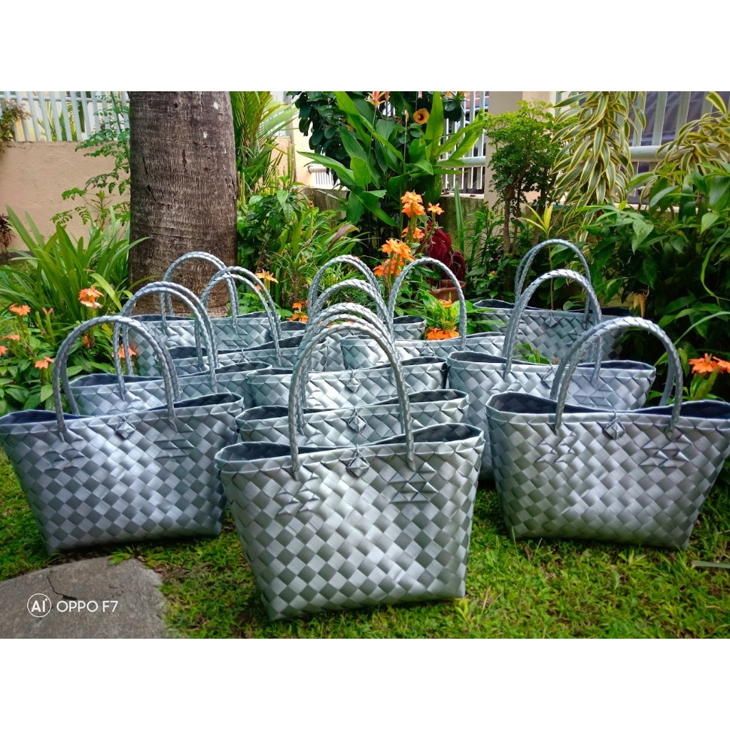 Soft Material - Single lock - NO Accessories - Plastic Bayong Bag ...