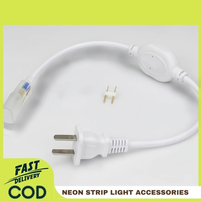 Neon plug for 220v neon led light Strip Light Led pin plug ( with 6 mm ...