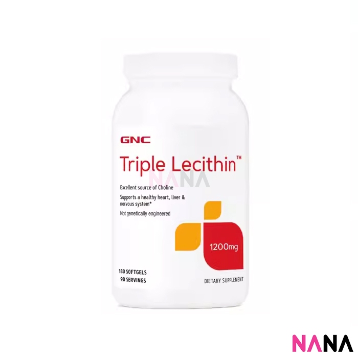 GNC Triple Lecithin 1200 Mg 180 Softgels | Shopee Philippines