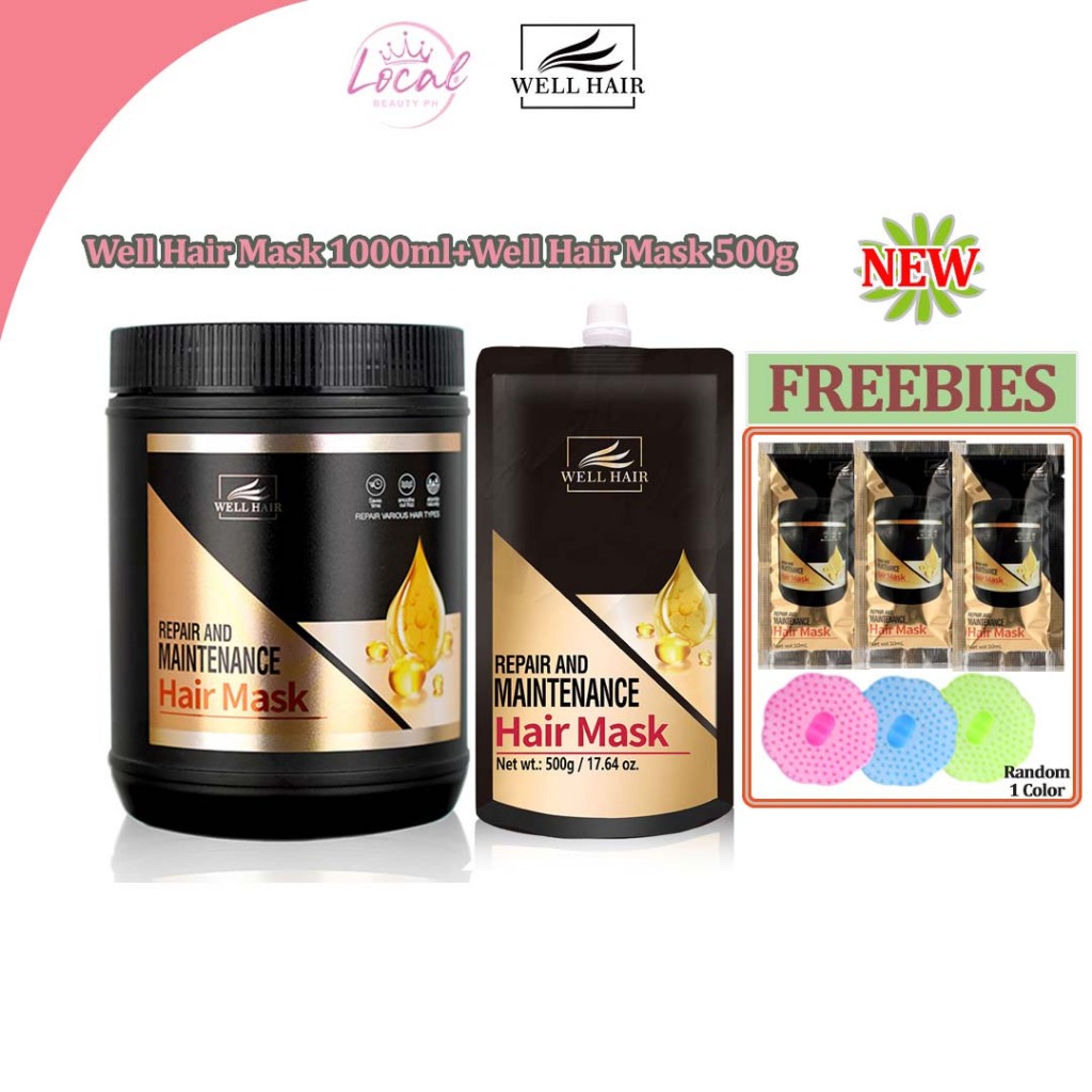 Well Hair Maintenance Hair Mask 1000ml Hair Treatment Care Deeply ...