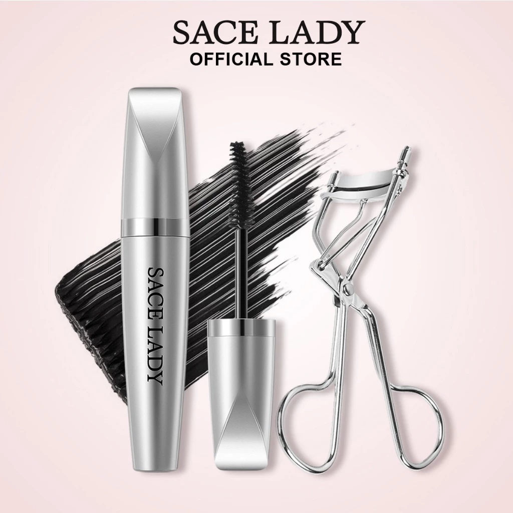SACE LADY Waterproof Mascara Long Lasting Volume Curl Eyelashes Smudge ...