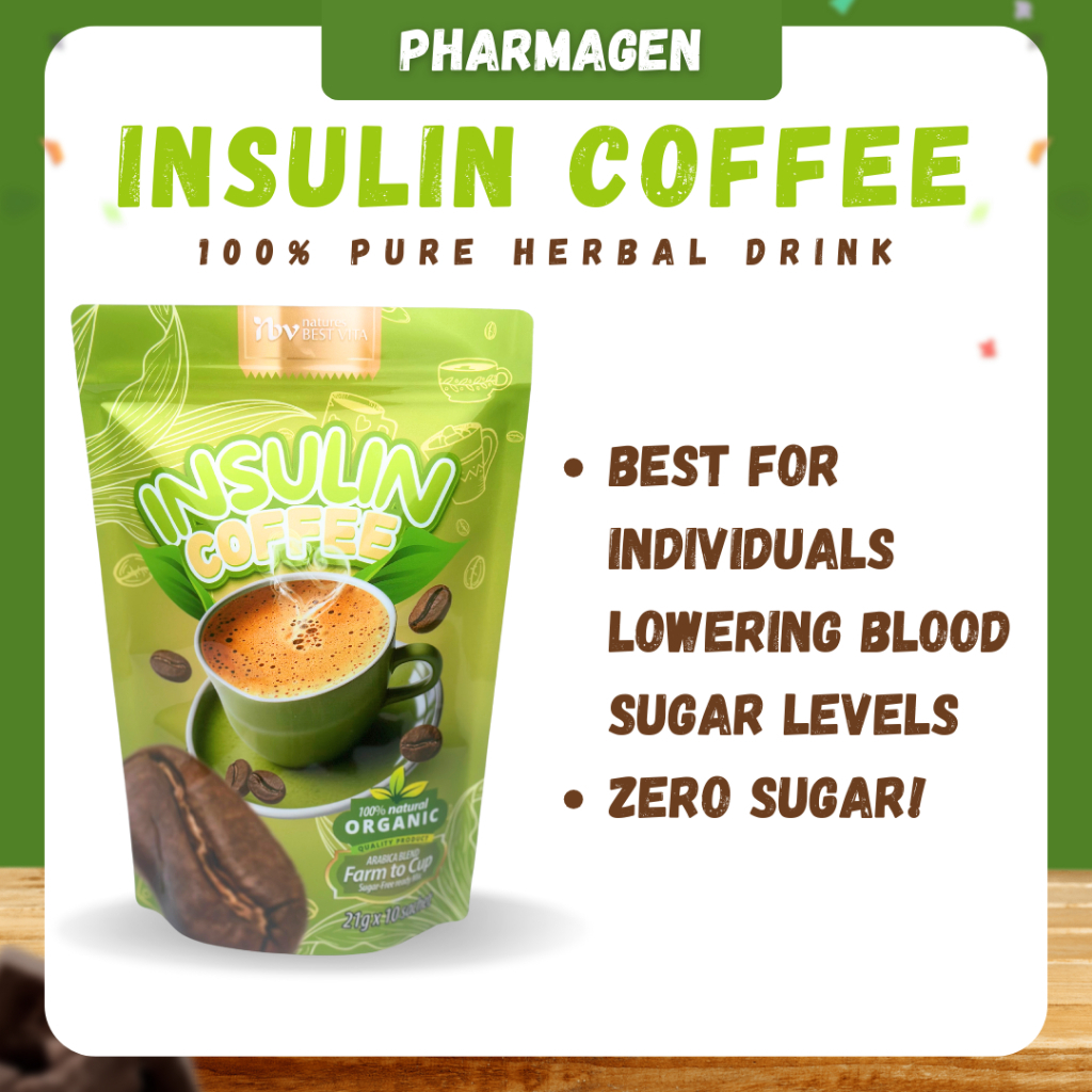 Natures Best Vita Insulin Coffee with natural Insulin Plant and Herbal ...