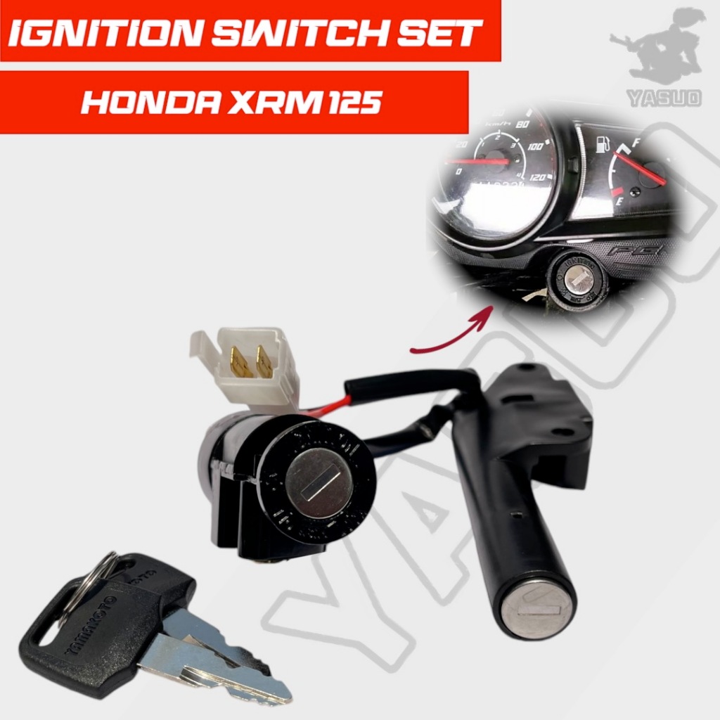 Yasuo XRM 125 ignition switch xrm 125 Motorcycle Main Switch Seat Lock ...