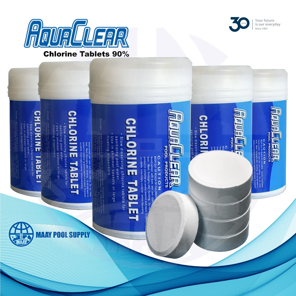 Aquaclear Chlorine TICA Tablet 90% | Shopee Philippines