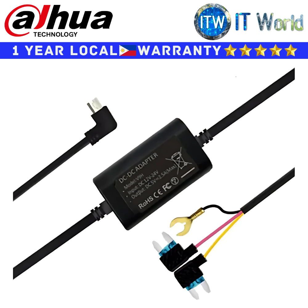 Dahua Adapter Cable with connectors for Dashcam | itw | Shopee Philippines