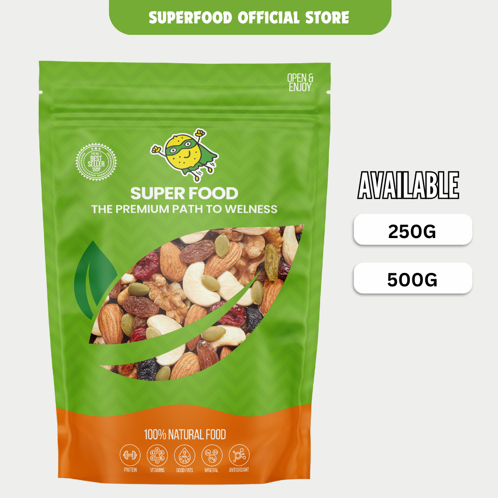 Superfood Diabetic Trail Mix -Dried Fruits and Nuts | Shopee Philippines