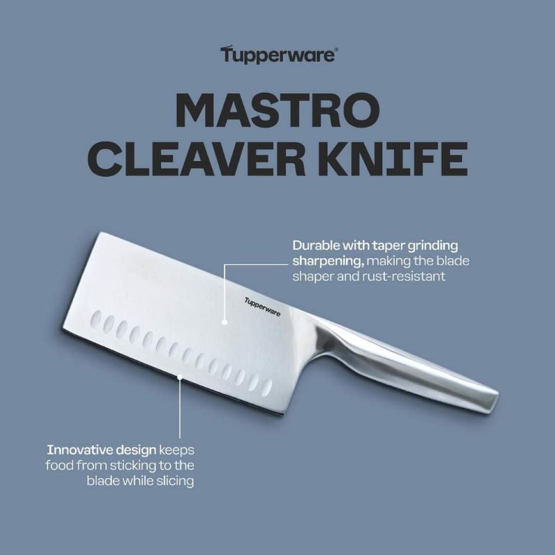 Tupperware Premium Quality Mastro kitchen Knives | Shopee Philippines