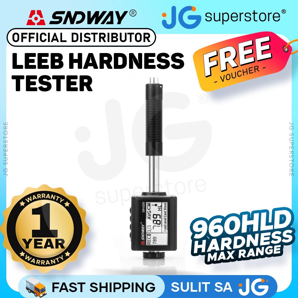 SNDWAY Mini Digital Rechargeable Leeb Hardness Tester with 170-960 HLD ...