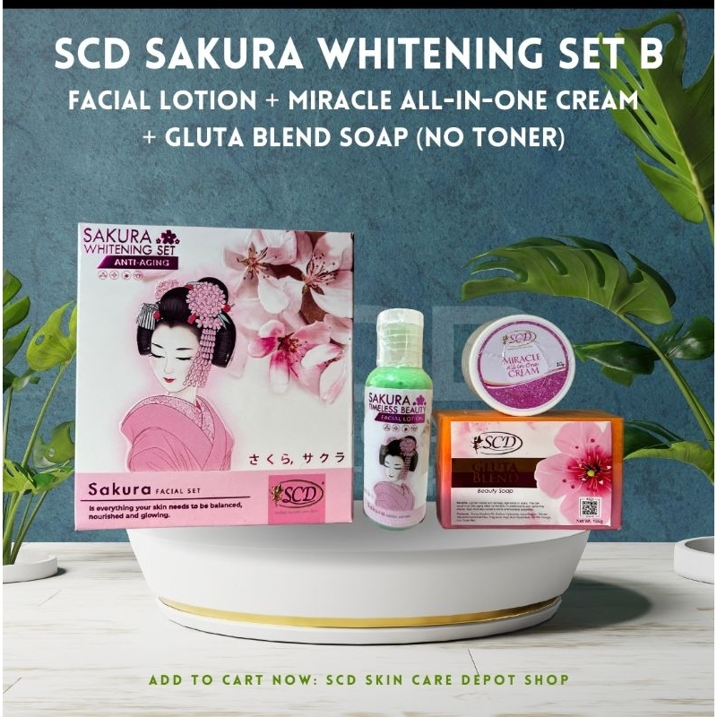SCD Sakura Set B (Maintenance after Peeling) | Shopee Philippines